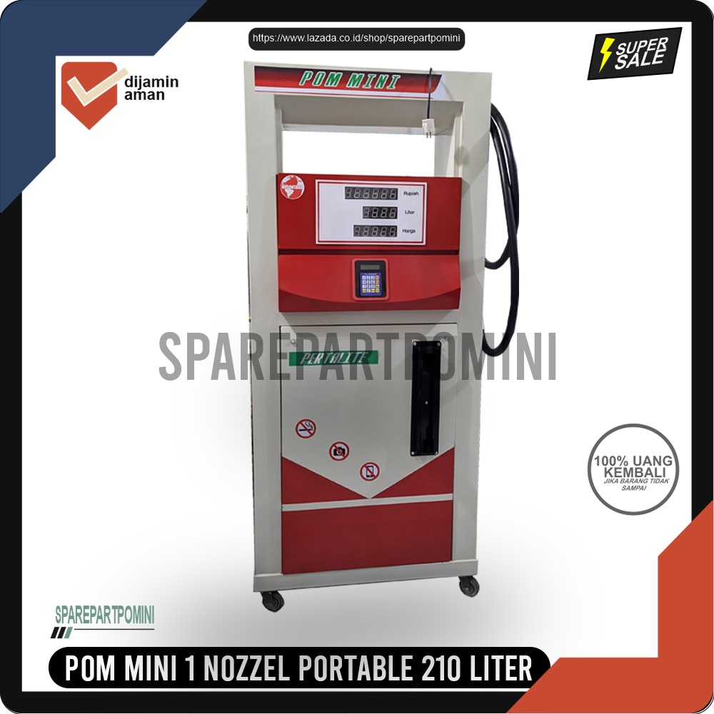 Jual Sparepart Pom Mini - Pertamini Digital Satu Nozzel Portable 210 ...