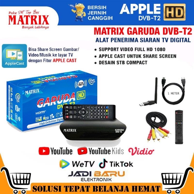 Jual ( SNI ) SET TOP BOX GARUDA BIRU PREMIUM PIALA BOLA / Set Top Box ...