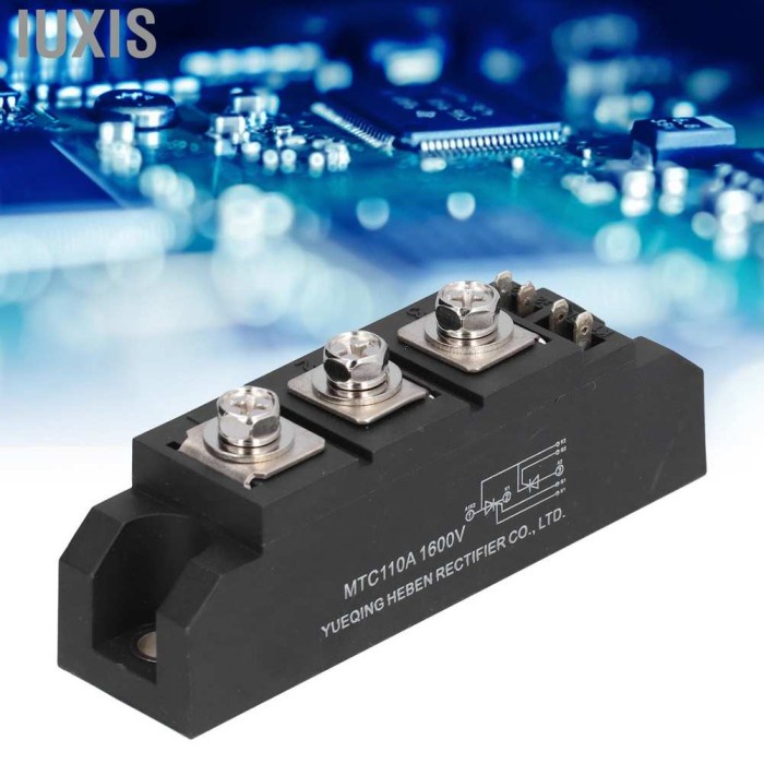 Jual Modul Rectifier Thyristor Bridge 3 Terminal Untuk Kontrol Sirkuit ...