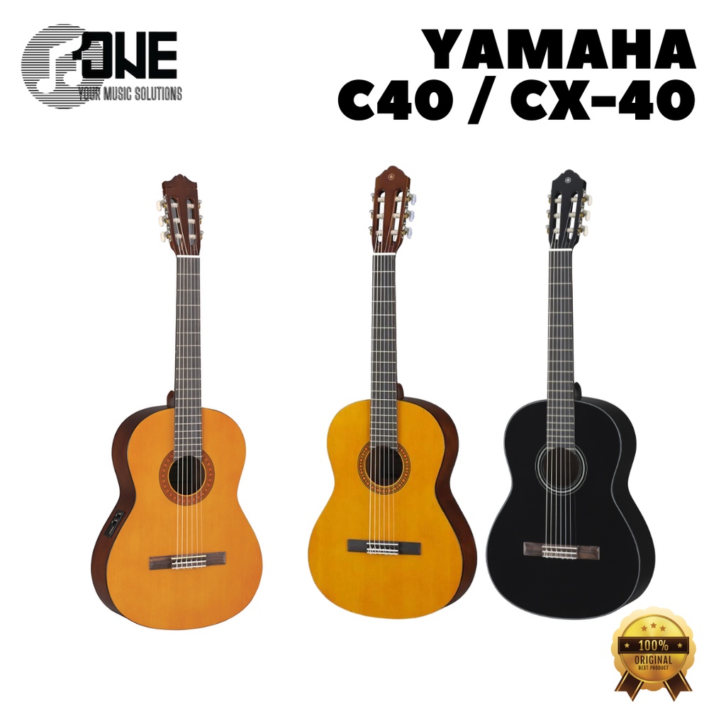 Jual Yamaha C40 C 40 CX40 CX 40 Gitar Klasik Original / Elektrik ...