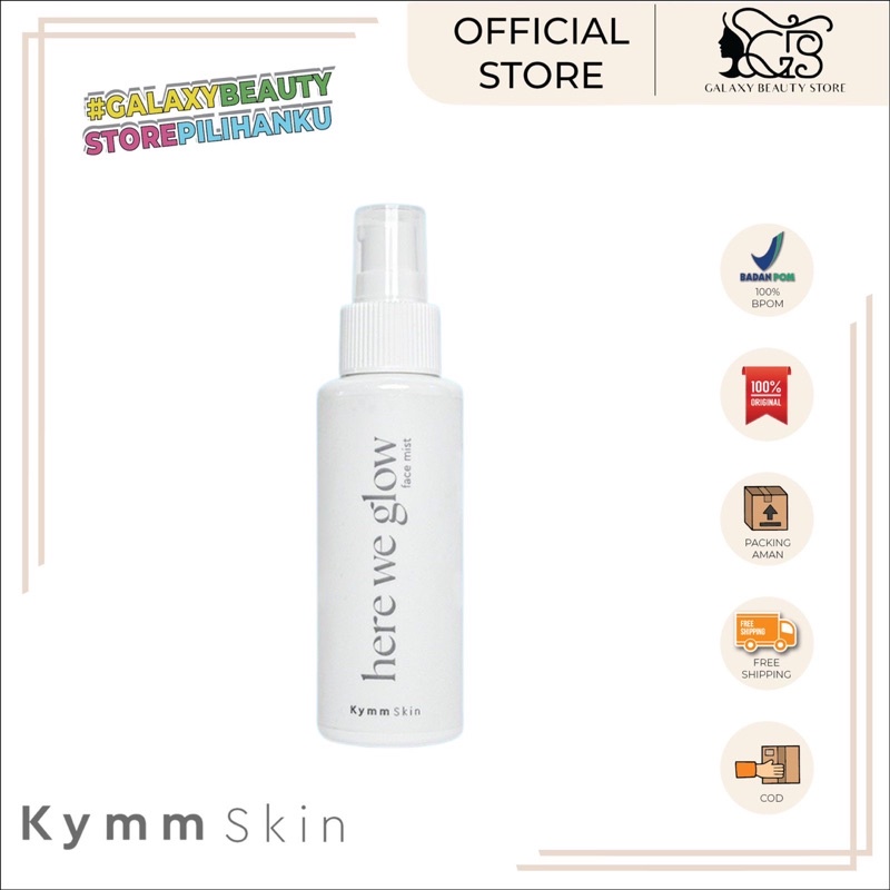 Jual KYMM SKIN HERE WE GLOW FACE MIST / SPRAY MUKA MENYEGARKAN DAN ...