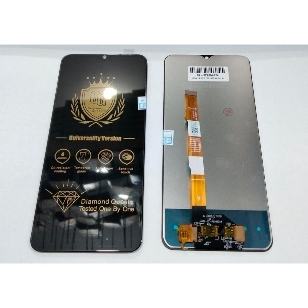 Jual LCD TOUCHSCREEN VIVO Y22 2022 BLACK | Shopee Indonesia