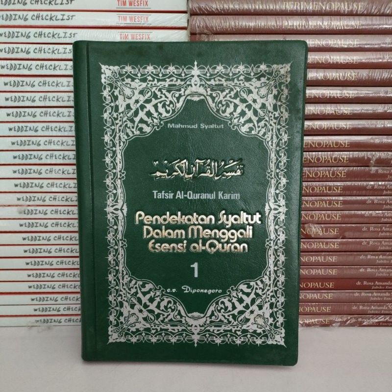 Jual Buku Murah Original - Buku Tafsir Al-Quranul Karim Pendekatan Syaltut Dalam Menggali Esensi ...