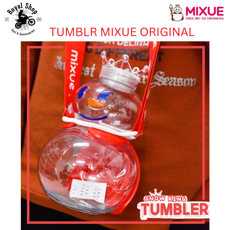 Jual Tumblr Botol Minum MIXUE Tumbler Tempat Minum Limited Edition ...