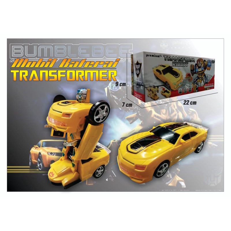 Jual MAINAN MOBIL TRANSFORMERS BUMBLE BEE BISA JADI ROBOT/MAINAN MOBIL ...