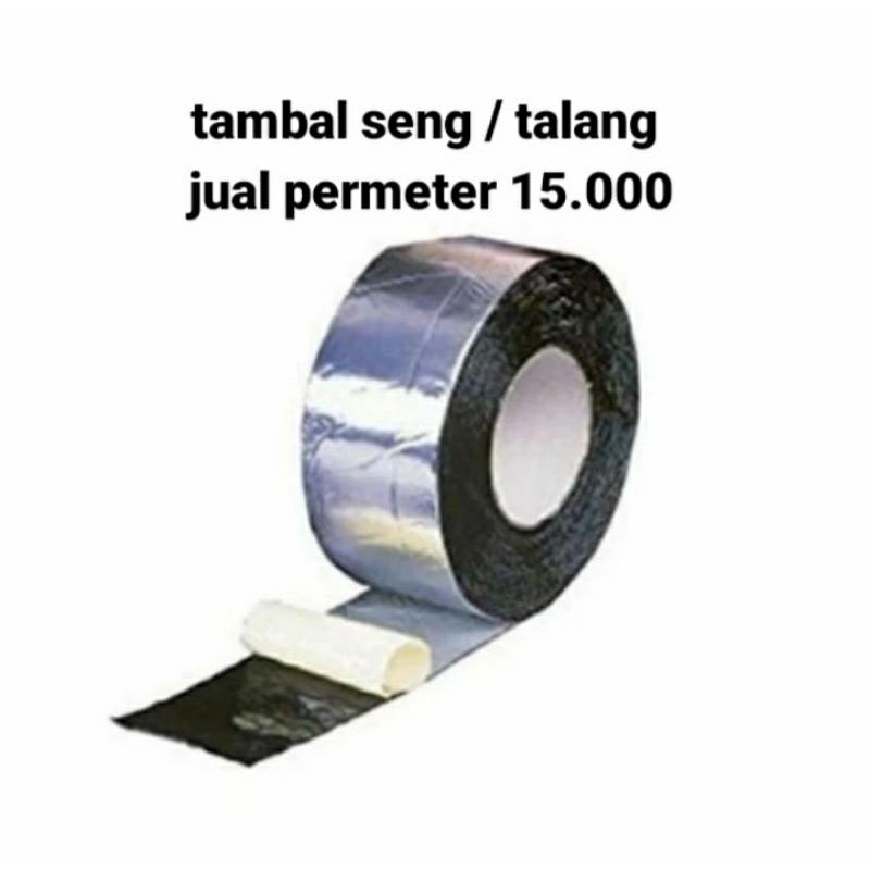 Jual Tambal Seng Bocor Anti Bocor Penutup Kebocoran seketika Genteng Atap Lem Seng Atap Talang ...