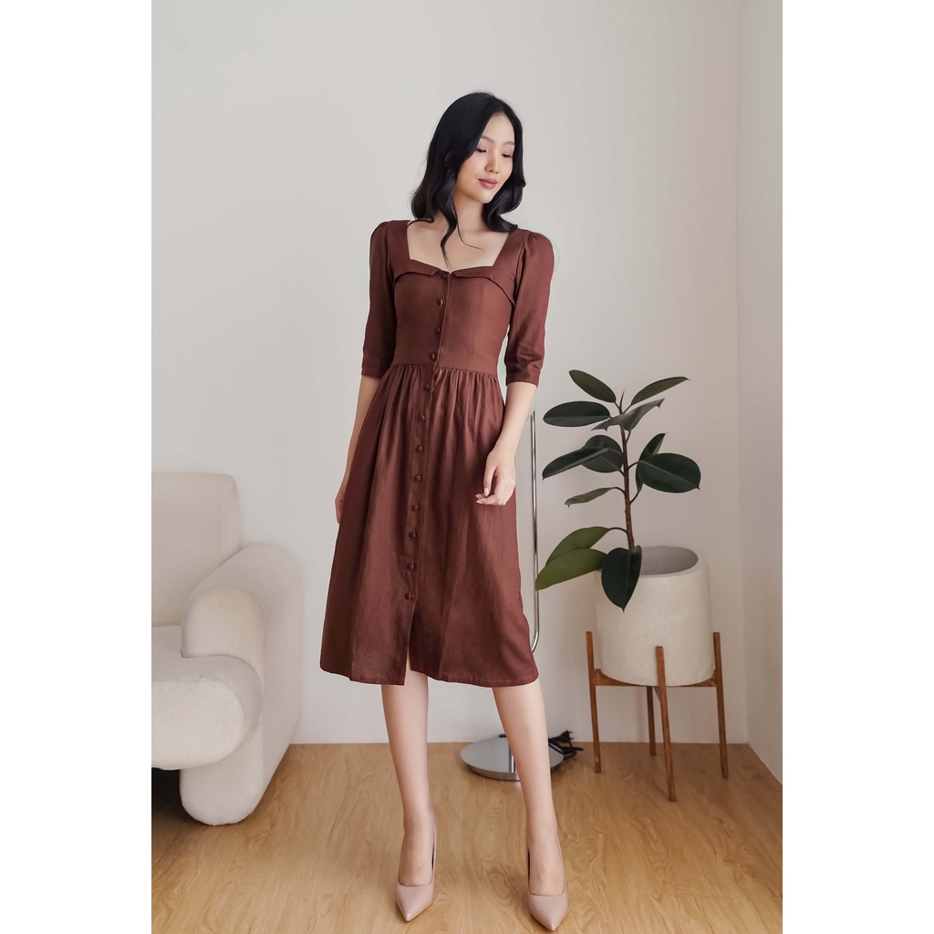 Jual Arlene The Label - Sienna Dress - Dress Wanita | Shopee Indonesia