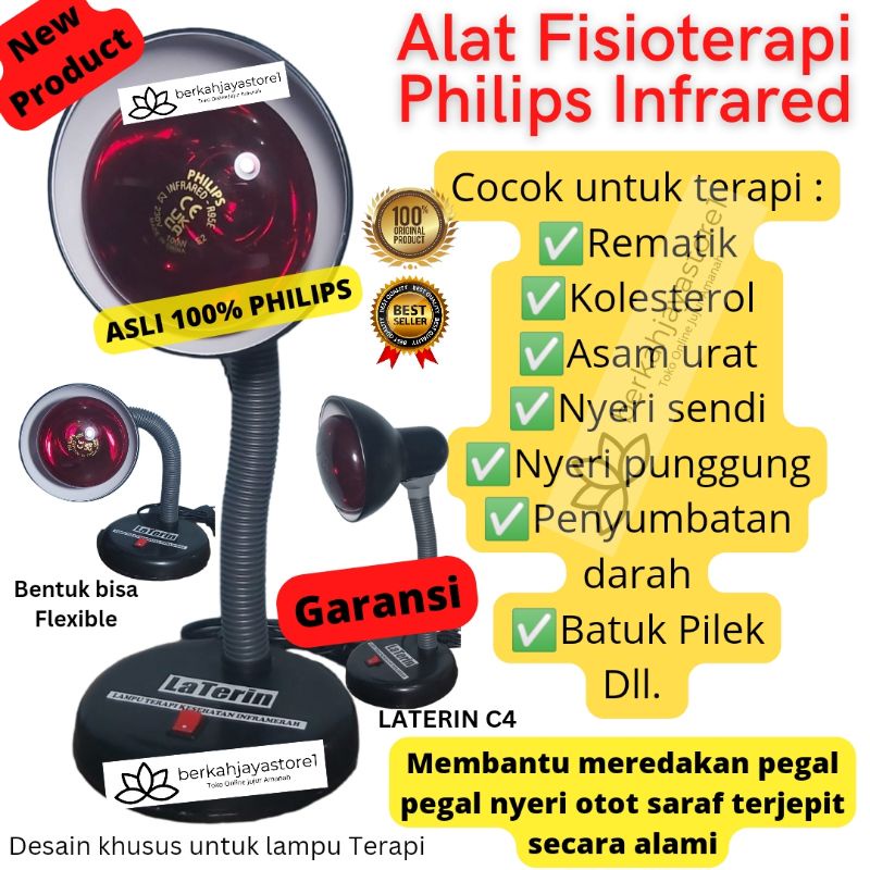 Jual Alat fisioterapi set Lampu Terapi infra red infra merah infrared ...