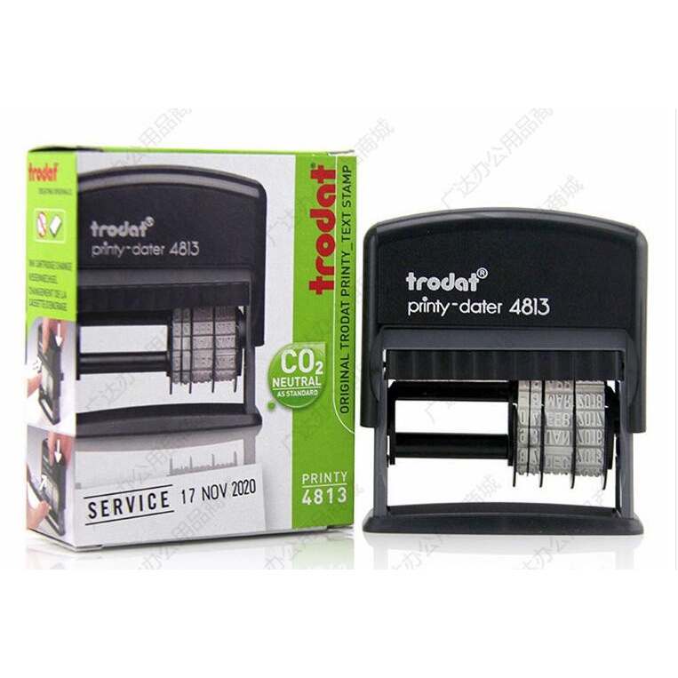 Jual Stempel Tanggal Otomatis + Costum Design Trodat Printy 4813 ...