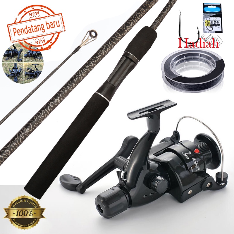 Jual HAIYI FISHING 1.65m/1.8m/2.1m joran pancing UL/L/ML Spinning ...