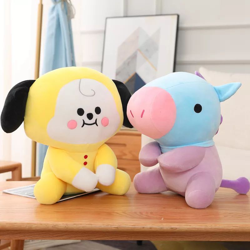 Jual Boneka BTS BT21 Unofficial Cooky Tata Chimmy Van Koya 40cm ...