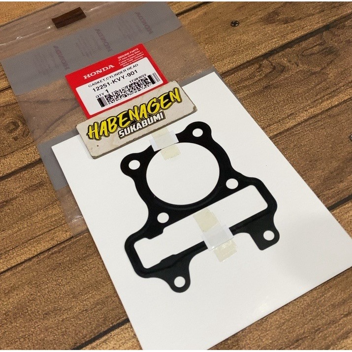 Jual paking perpak gasket cylinder head seng honda beat scoopy spacy karbu karburator ORI ...