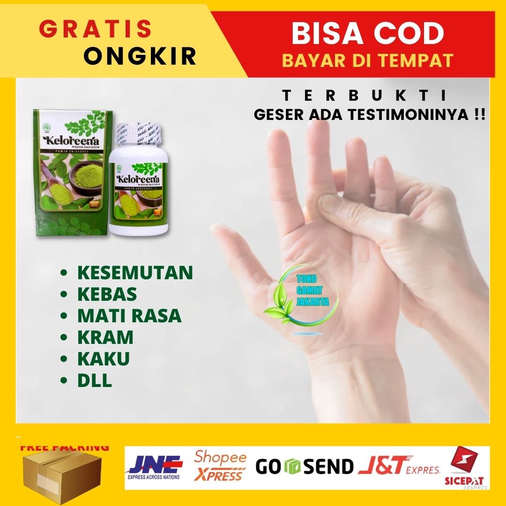 Jual Obat Jari Tangan Kesemutan - Kebas - Mati Rasa - Kram - Kaku ...