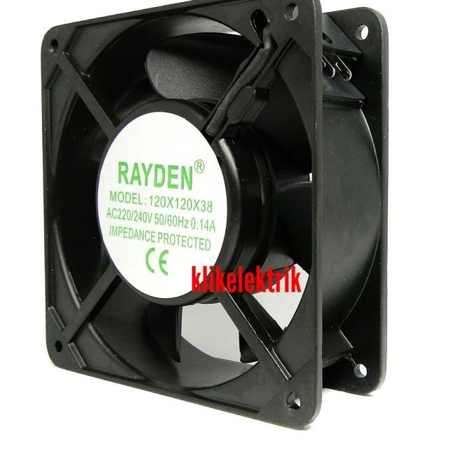 Jual Kipas Komputer Cooling Fan Rayden Pendingin Panel Blower AC 220V ...