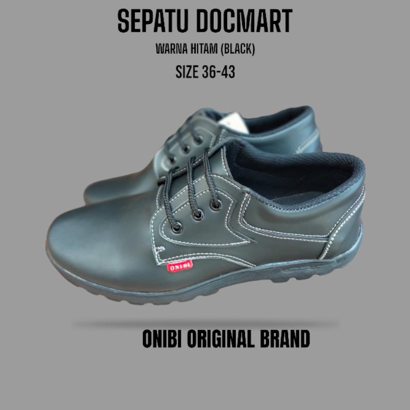 Jual ONIBI Sepatu dockmart (kulit sapi asli) dockmart pria dockmart ...