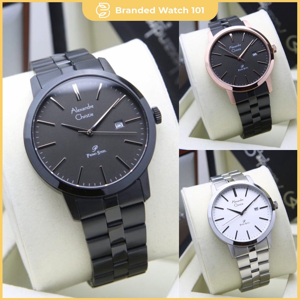Jual ORIGINAL Jam Tangan Pria Alexandre Christie AC 1007 / AC1007 ...