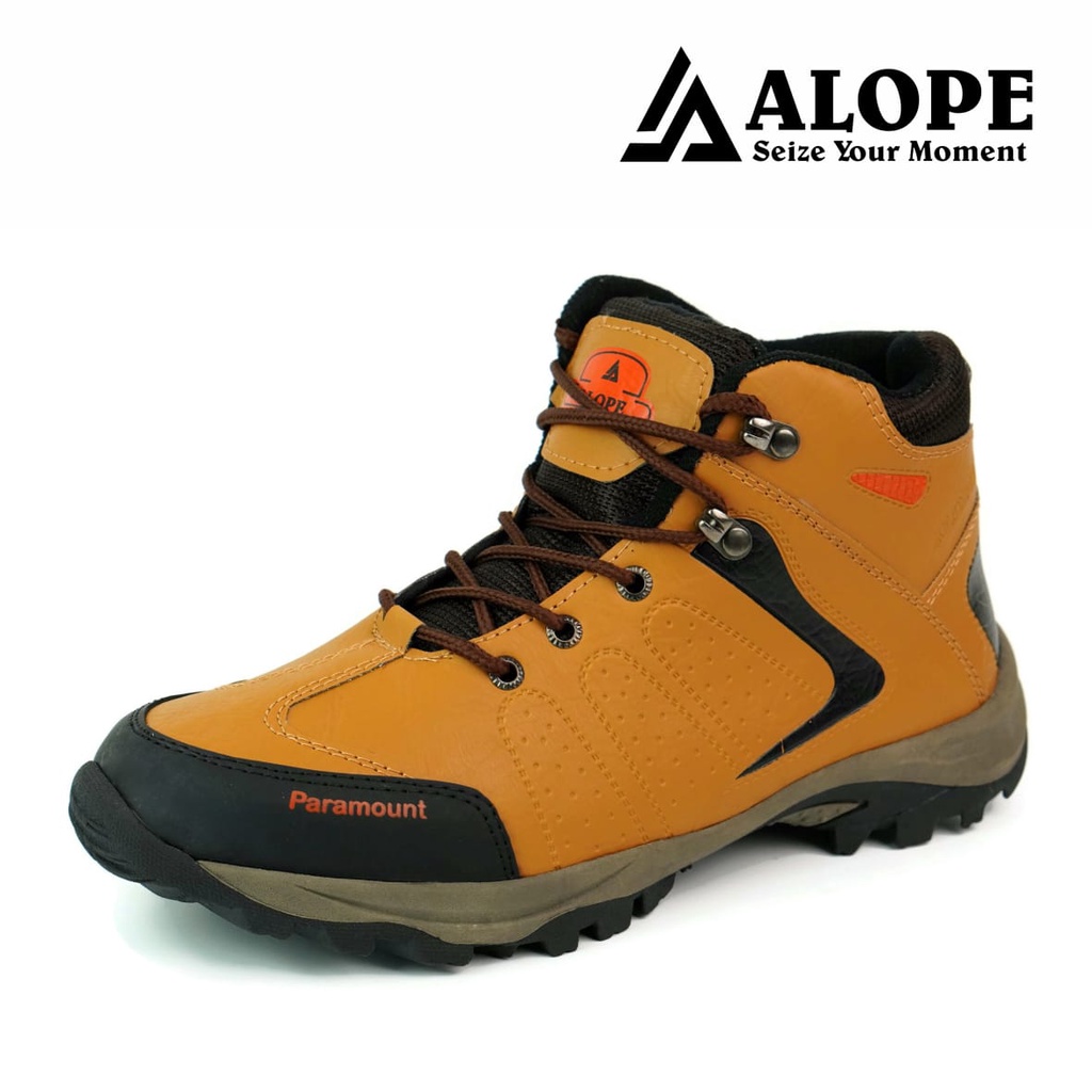 Jual ENMU.ID- Sepatu boots kulit pria Alope F 01 sepatu safety sepatu ...