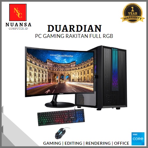 Jual PC GAMING CORE I7 3770 VGA GTX 1050 TI HDD 1TB MONITOR 24 IN ...