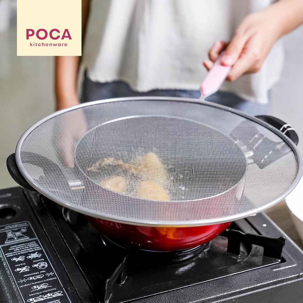 Jual Pelindung Dari Percikan Minyak Goreng 25-33 cm Splatter Screen Oil ...