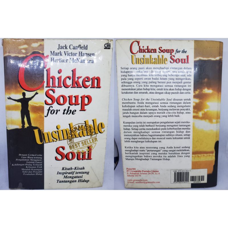 Jual PROMO!!! Buku Chiken Soup For The Soul - Kisah Kisah Inspiratif Tentang Mengatasi Tantangan ...