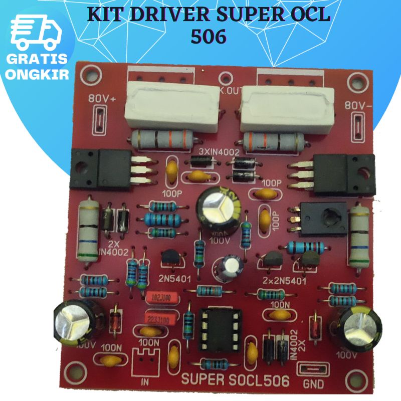 Jual Kit Driver Super OCL 506 (komponen bagus) | Shopee Indonesia