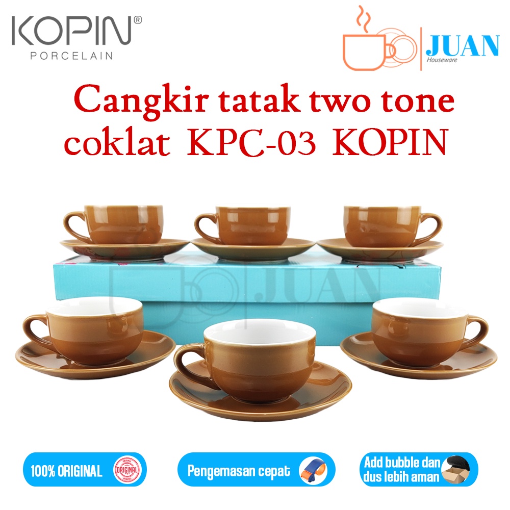 Jual Cangkir set 6 pasang cangkir dan saucer two tone pink / tea set ...