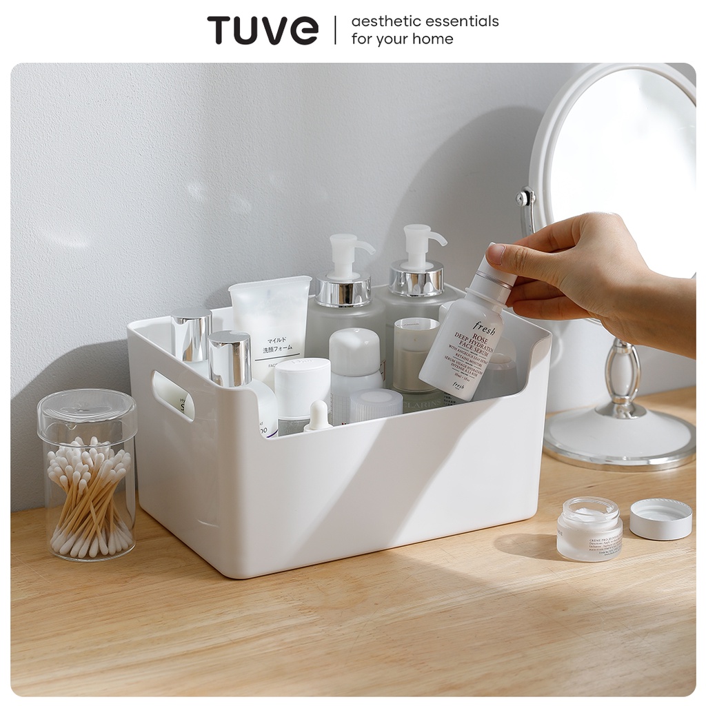 Jual TUVE UMI Storage Box with Handle Tempat Penyimpanan Serbaguna ...