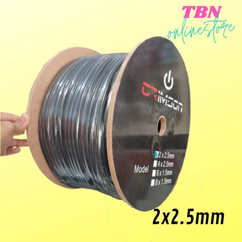 Jual KABEL AUDIO KABEL SPEAKER 2x2.5mm CRIMSON Kabel Tasker PERMETER ...