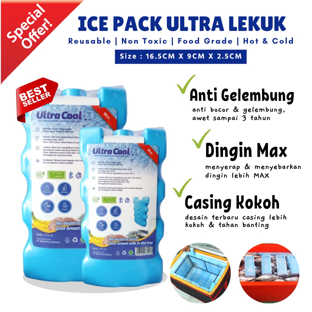 Jual ICE PACK UNTUK SIMPAN SUSU JEL PENDINGIN TAS ASI ES PACK MURAH ...