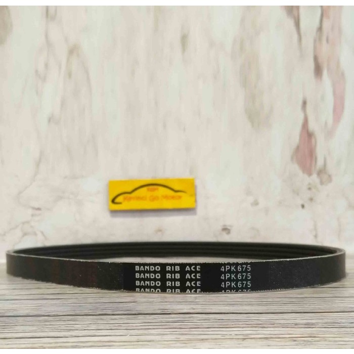 Jual Bando Van Belt 4PK 675 V Belt Fan Belt Alur 4PK-675 Tali Kipas Ac Hyundai Atoz Trajet ...