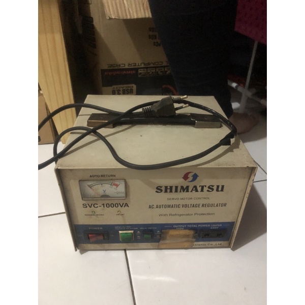 Jual stabilizer stavolt shimatsu 1000va | Shopee Indonesia