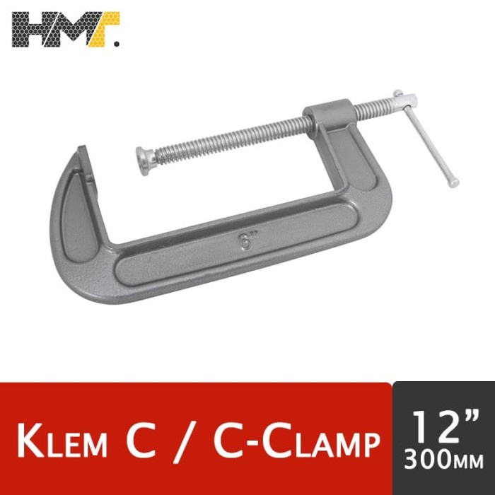 Jual [READY] C-Clamp 12 300Mm / Klem C / Perlengkapan Rumah Tangga ...