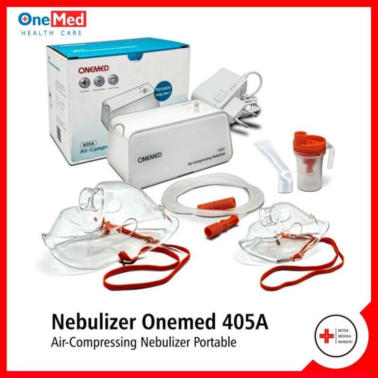 Jual PRODUK- ONEMED NEBULIZER 405A / NEBUL ALAT UAP TERAPI PERNAFASAN ...