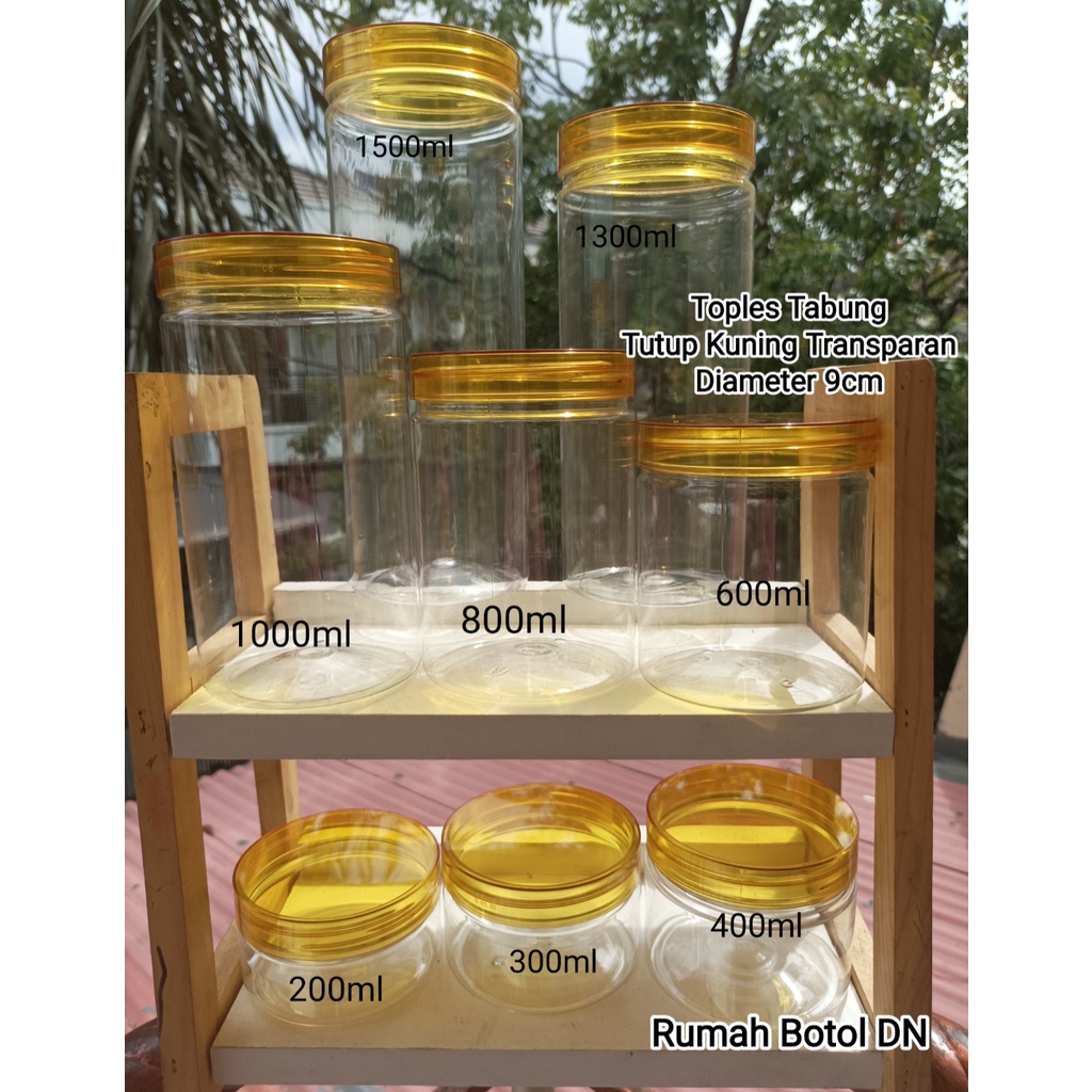 Jual TOPLES TABUNG PREMIUM CLEAR KUNING (YELLOW) | Shopee Indonesia