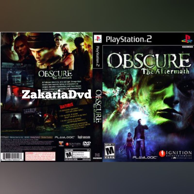 Jual Kaset Ps 2 OBSCURE The Aftermath | Shopee Indonesia