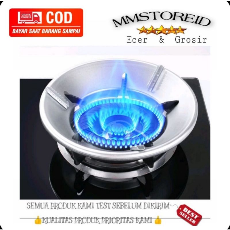 Jual MM - Alas tatakan cover kompor gas portable pelindung anti angin ...