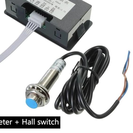 Jual Tachometer Hall Proximity Switch Sensor Speed Rpm Meter LED ...