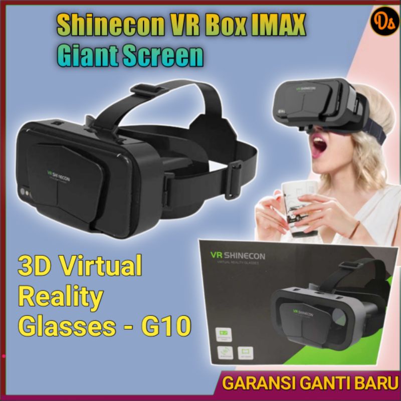 Jual Kacamata Card Board 3D VR Box IMAX Giant Screen Virtual Reality Glases Scren Glasses Vrbox ...