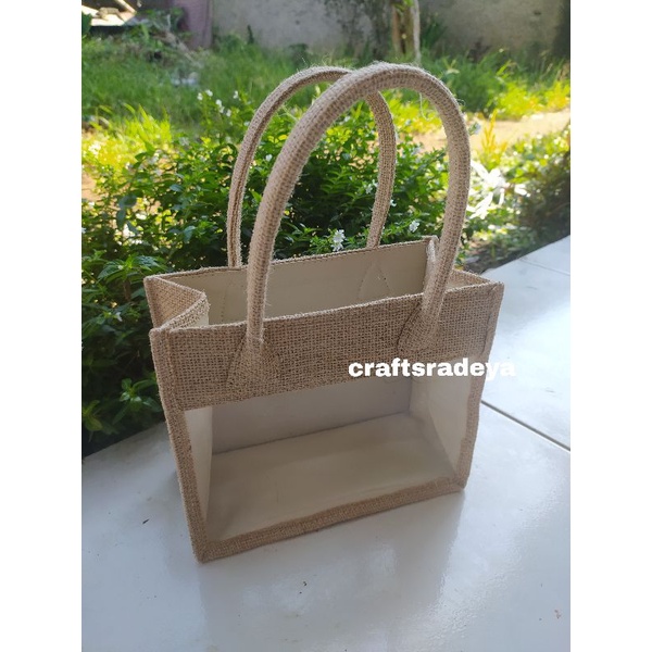 Jual TAS MIKA Full KAIN GONI premium / Jutebag Hampers Parsel ...