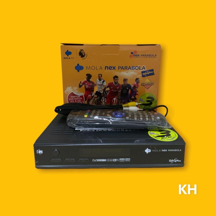 Jual Receiver Nex Parabola Combo Plus Set Top Box Dvbt2 Antena Tv ...