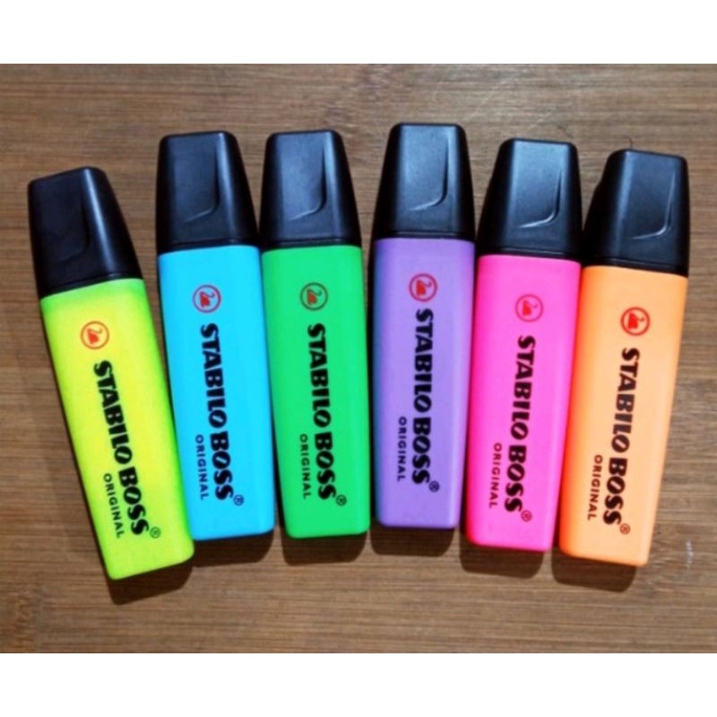 Jual Stabilo Boss & Neon ( per Pc ) | Shopee Indonesia