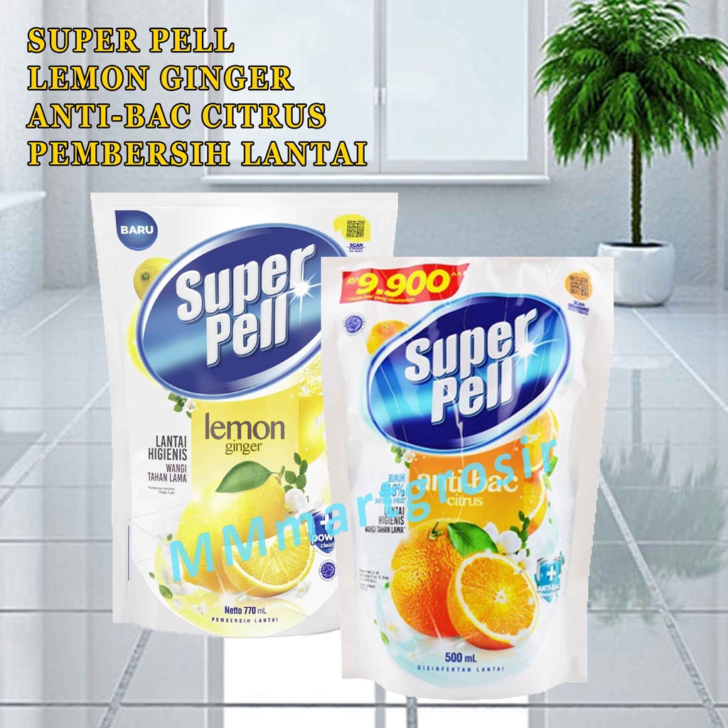 Jual Super Pell / Pembersih Lantai / Disinfektan Lantai / Wangi Tahan ...