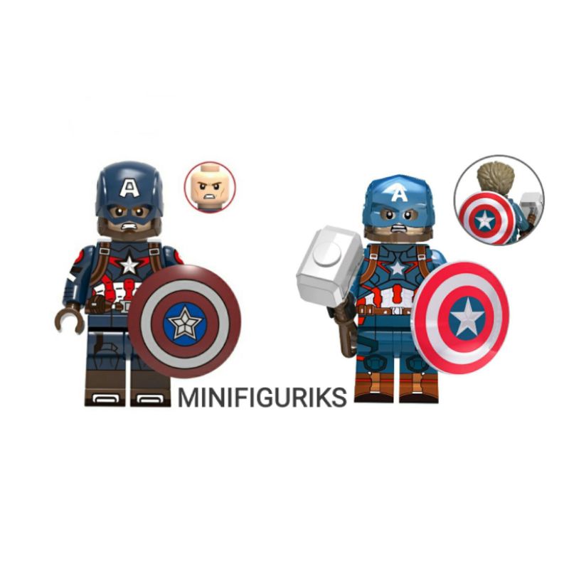 Jual Mainan Balok Minifigure Captain America The Second Avengers ...