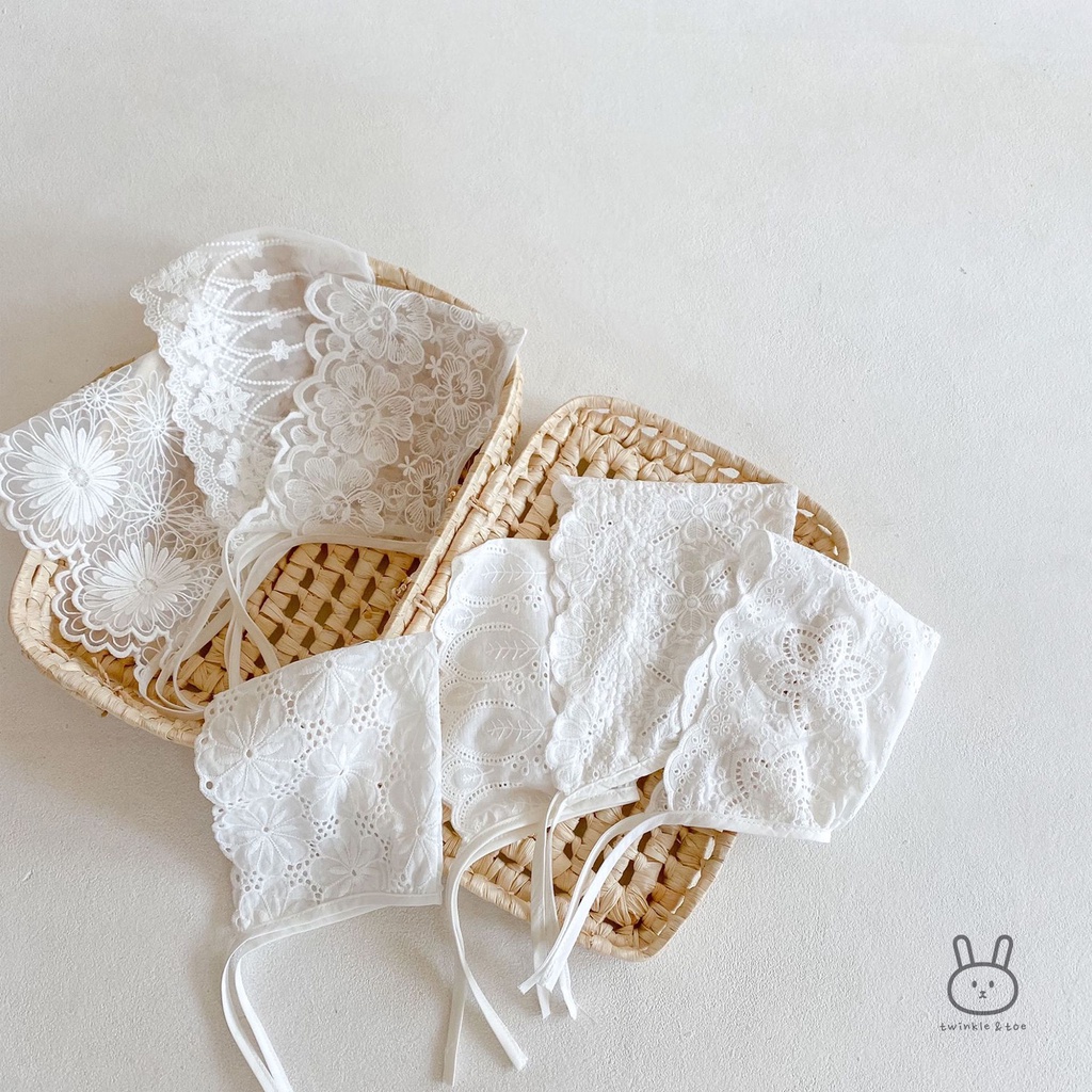 Jual TWINKLENTOE | Topi Bonnet Anak Bayi Perempuan / Topi Bonet Newborn ...