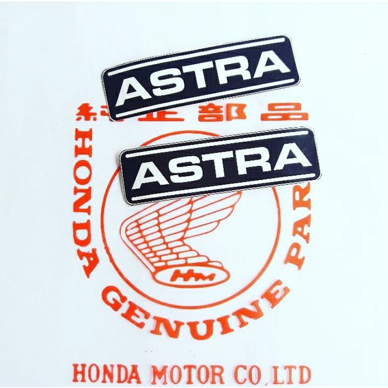 Jual stiker tangki astra honda cb100 s90z plat tipis stiker astra honda ...