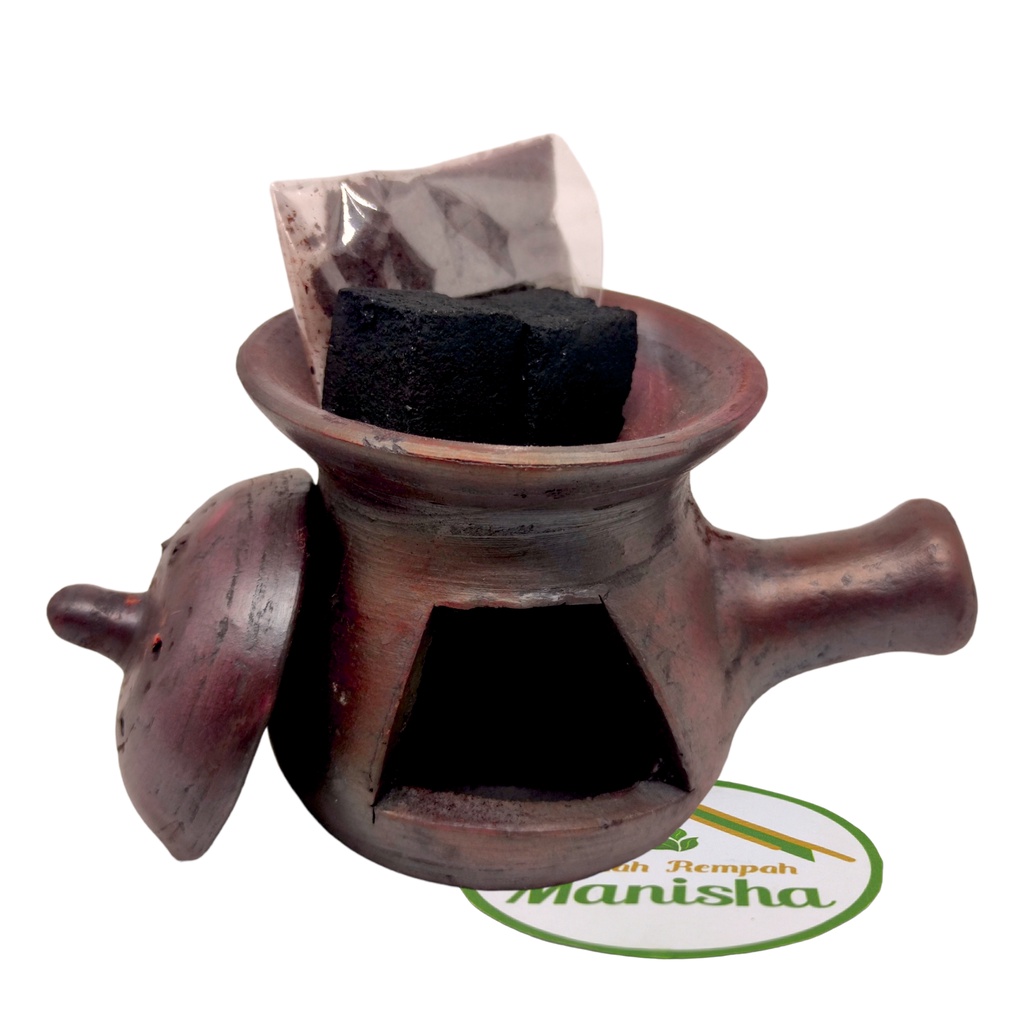 Jual Tungku Ratus Gerabah - Paket Hemat Ratus Isi Tungku - Briket ...