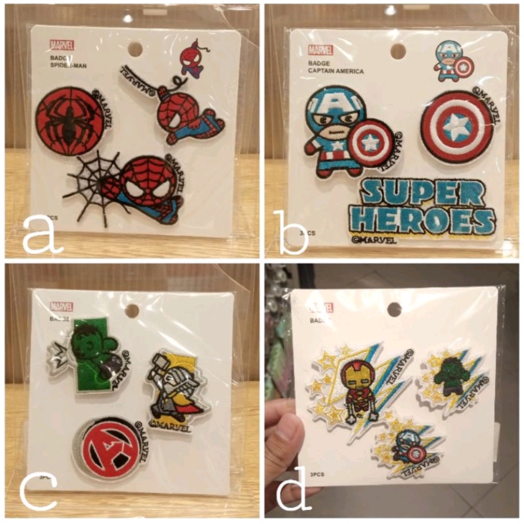Jual Miniso Marvel Badges | Shopee Indonesia