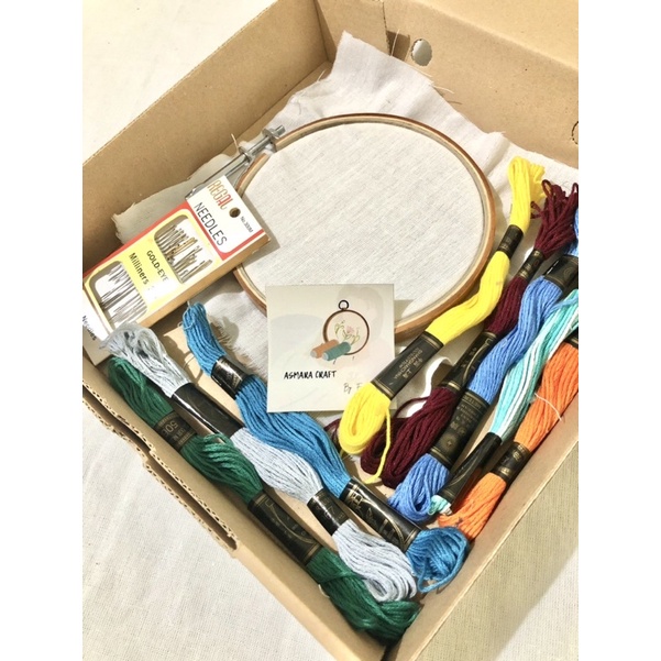 Jual Paket Set Sulam | Hampers Kado Gift Alat Sulam | Shopee Indonesia