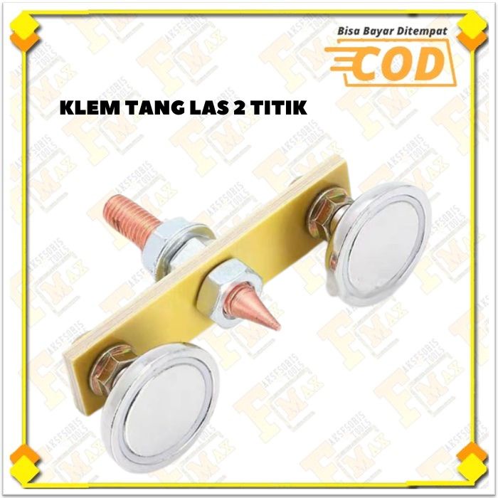 Jual KLEM TANG LAS LISTRIK MAGNET WELDING GROUND SINGLE DUAL HEAD ...
