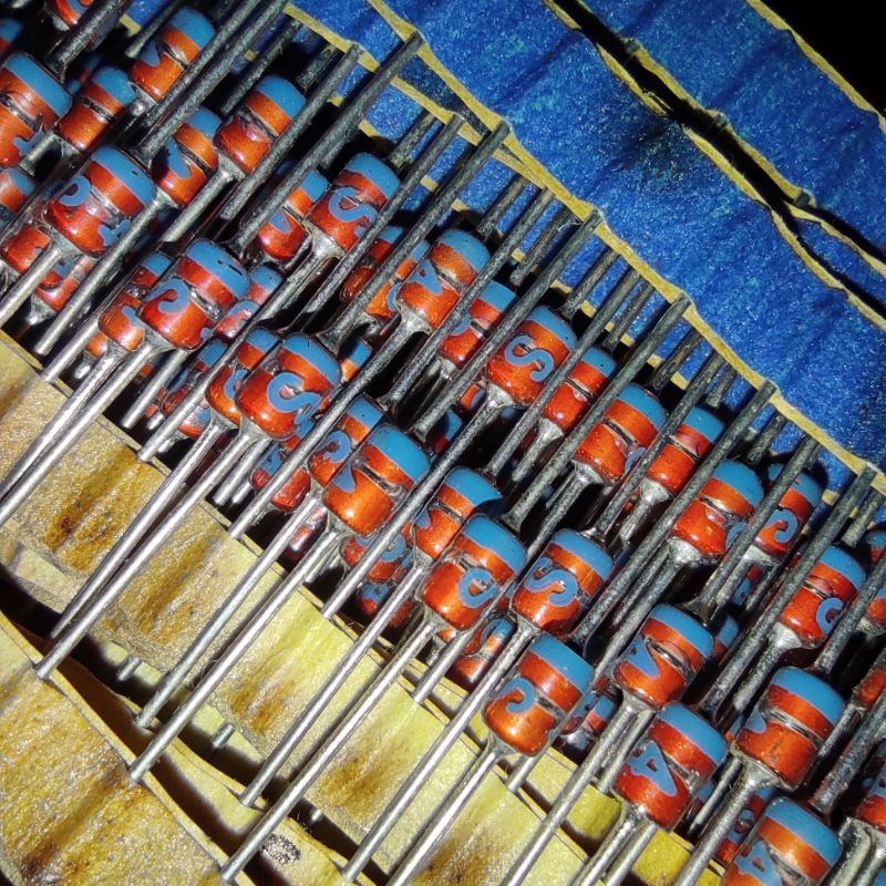 Jual 1SR35 Diode alternatif 1N4148 JAPAN Body Besar dioda NOS audio silicon germanium schottky ...